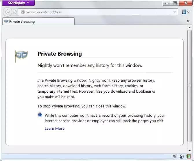 firefox browsing privat