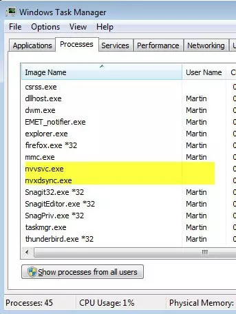 nvnsvc.exe nvxdsync.exe