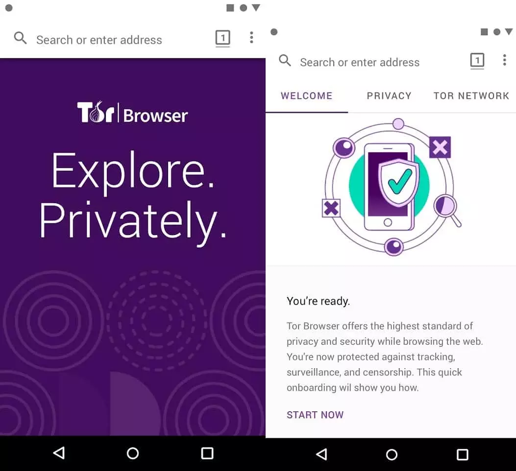 tor browser rau android
