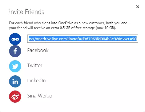 referral ng onedrive