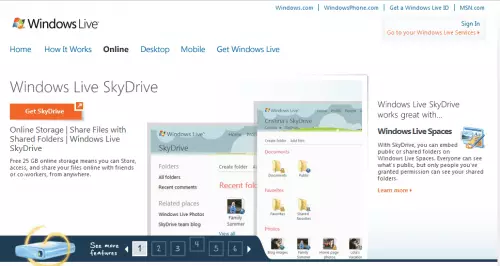 Windows live skydrive