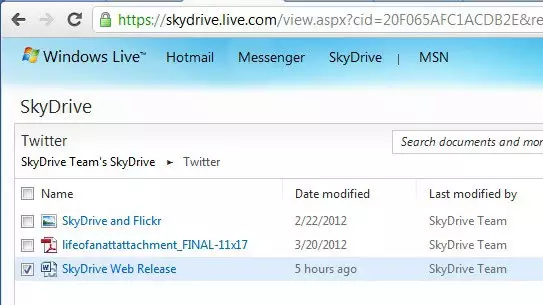 skydrive