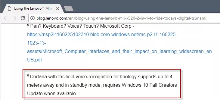 aktualisierte Pressemitteilung Windows-10-Fall-Creators Update Veröffentlichungsdatum